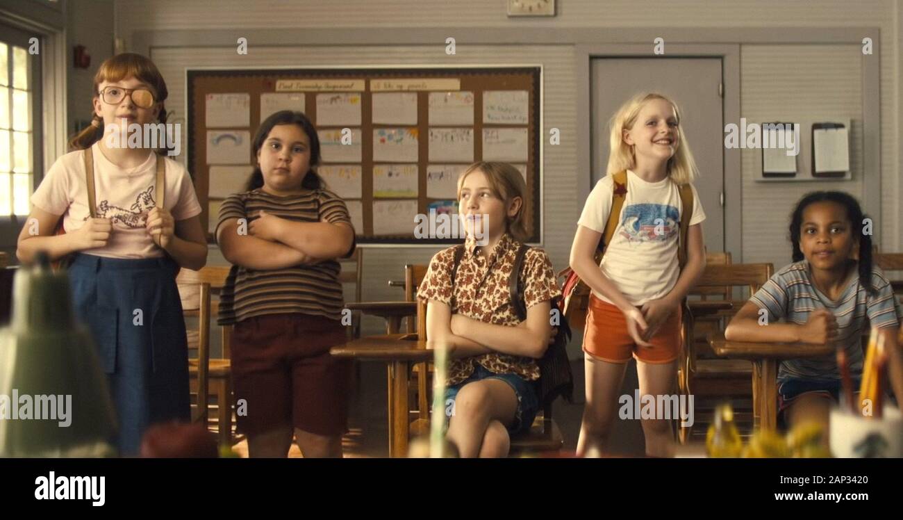 TROOP ZERO, from left: Bella Higginbotham, Johanna Colon, Charlie Shotwell, Mckenna Grace, Milan ...