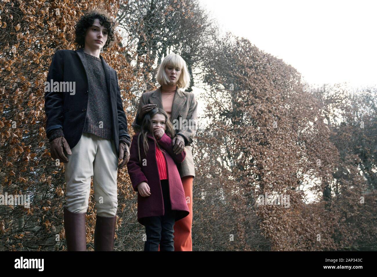 THE TURNING, from left: Finn Wolfhard, Brooklynn Prince, Mackenzie ...