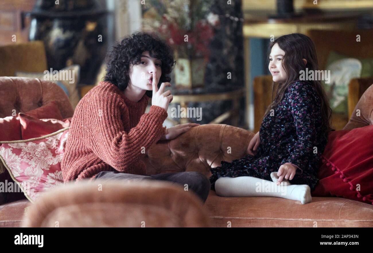 THE TURNING, from left: Finn Wolfhard, Brooklynn Prince, 2020. ph ...
