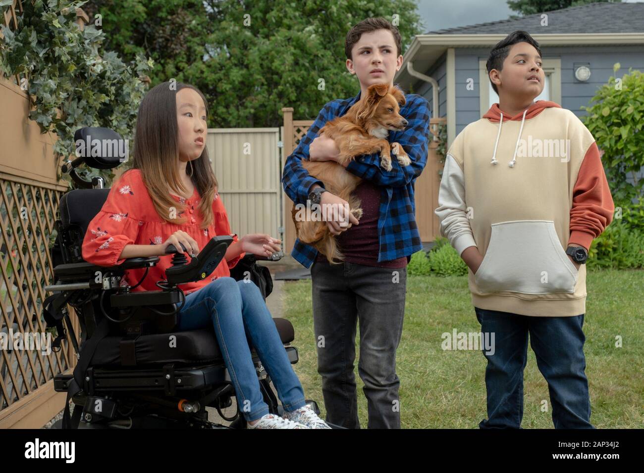 THE HEALING POWERS OF DUDE, from left: Sophie Jaewon Kim, Jace Chapman ...