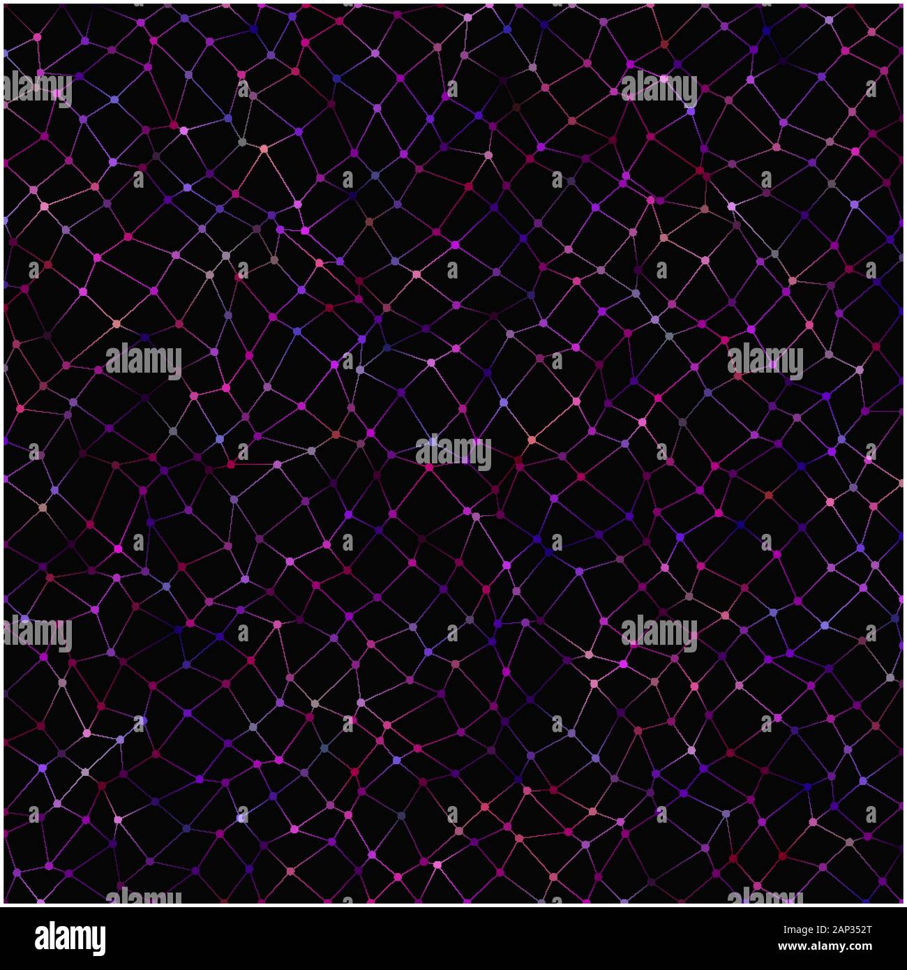 Abstract irregular rectangular grid background - vector graphic Stock ...