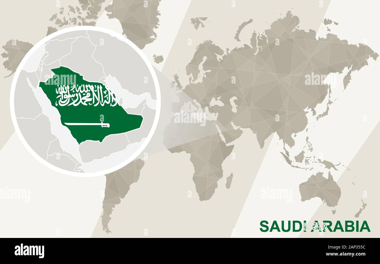 saudi arabia map location