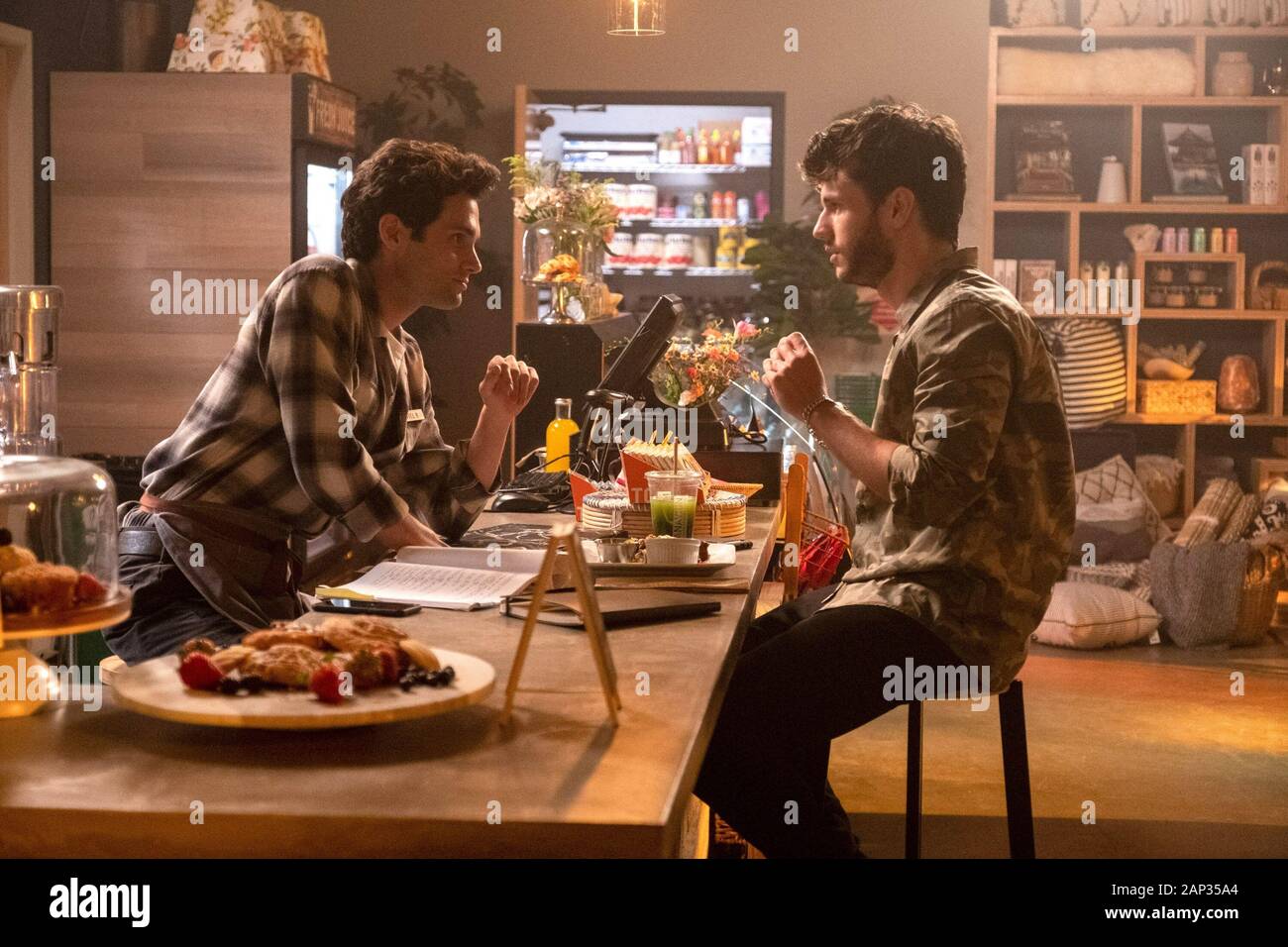 YOU, from left: Penn Badgley, James Scully, 'The Good, the Bad, & the ...