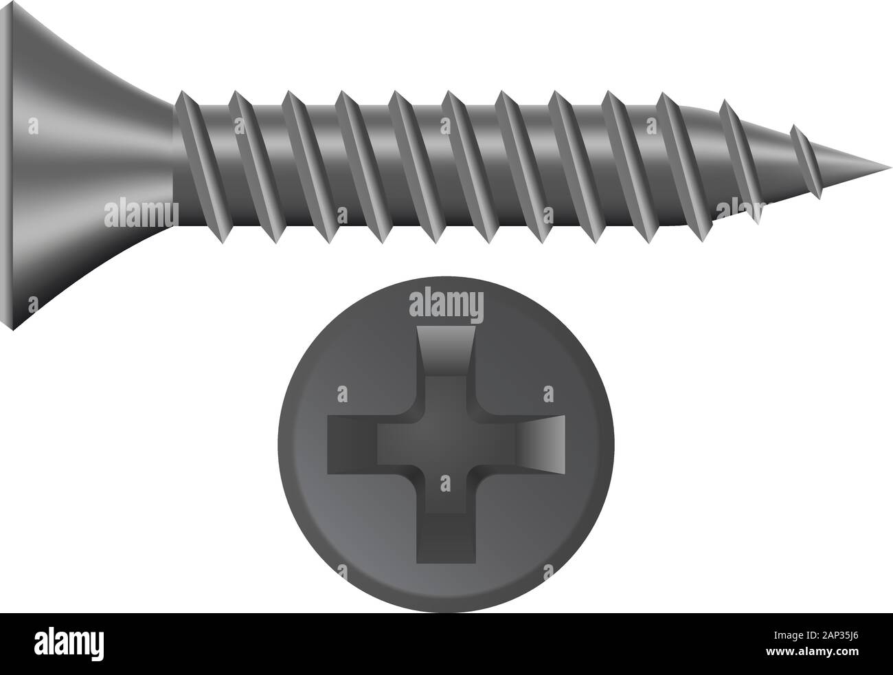 Philips screw Stock Vector Images - Alamy