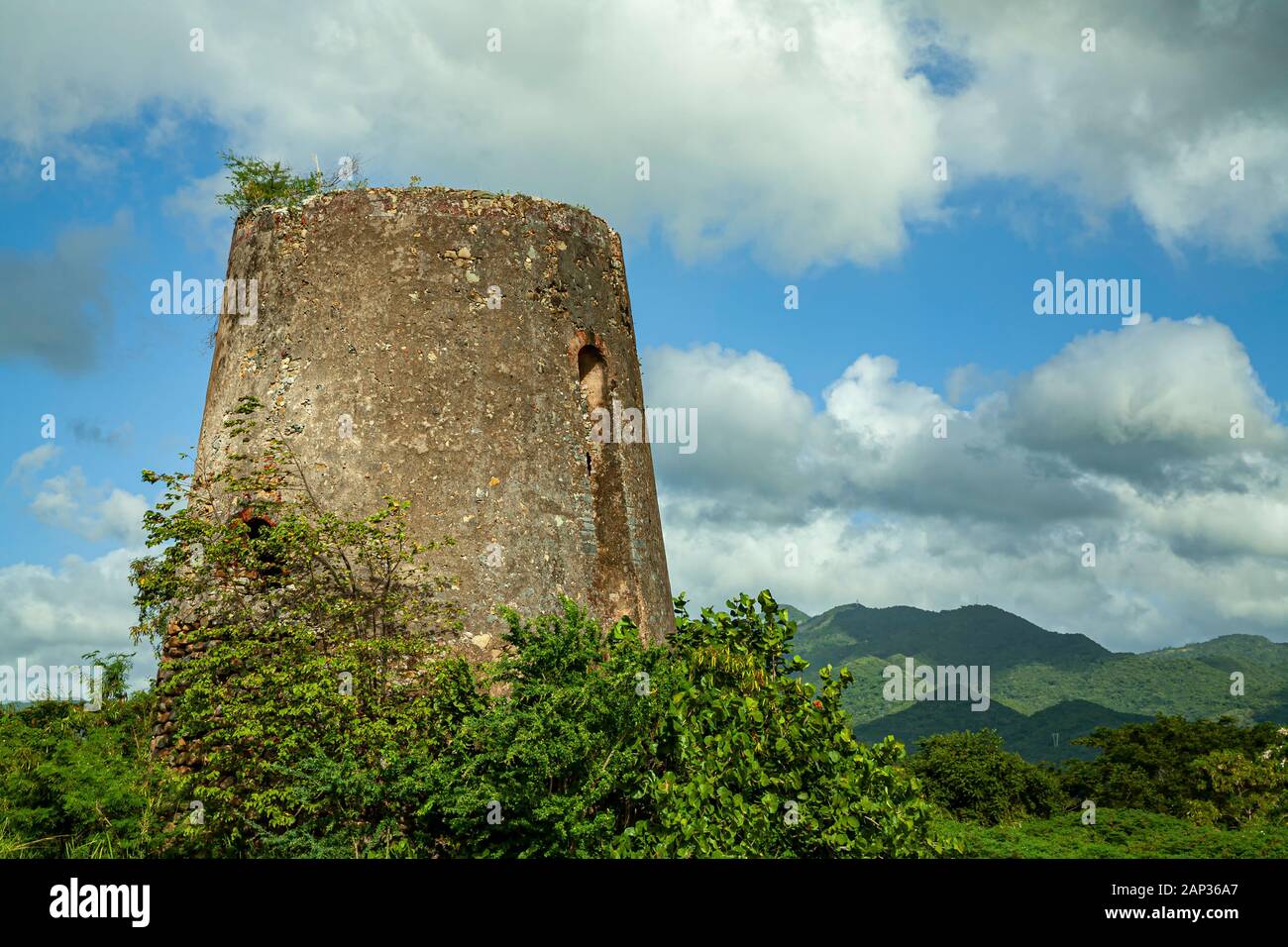 Sugar mill ruins, Arroyo, Puerto Rico Stock Photo - Alamy