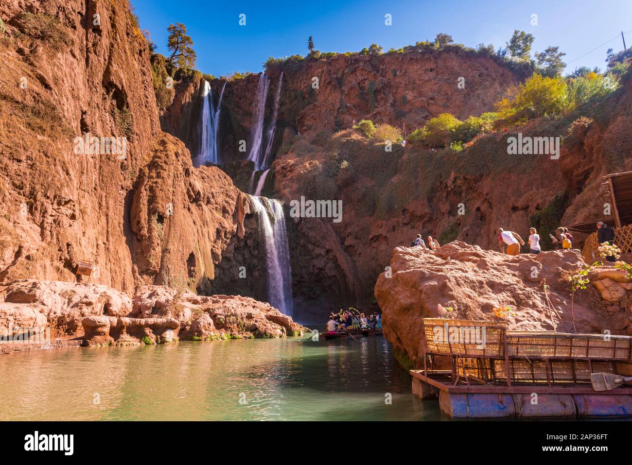 Ouzoud waterfalls near Marrakech in Morocco Stock Photo - Alamy