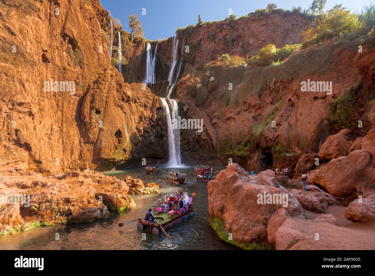 Ouzoud waterfall near Marrakech in Morocco Stock Photo - Alamy