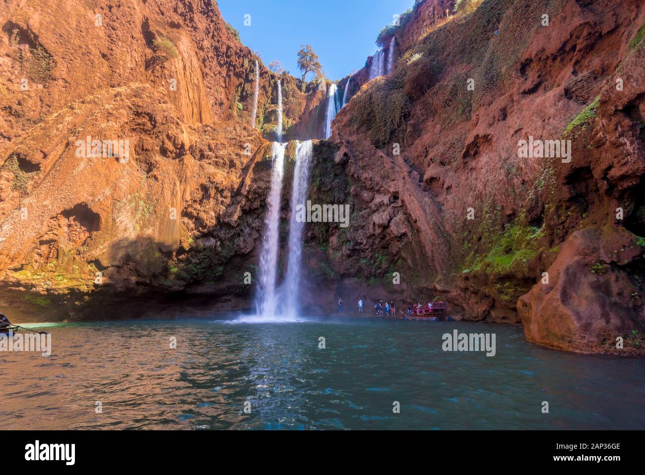 Ouzoud waterfall near Marrakech in Morocco Stock Photo - Alamy