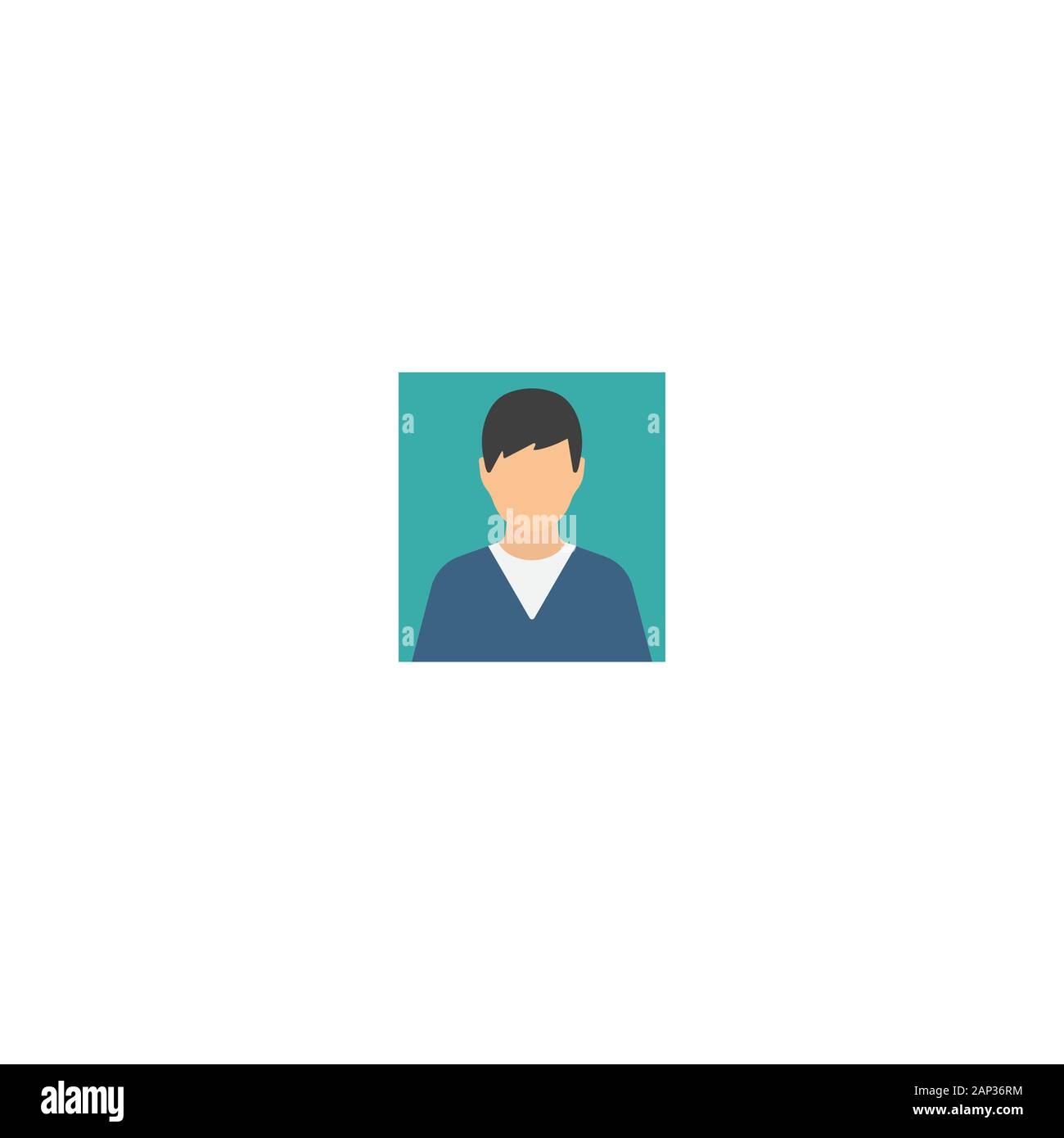 Men icon symbol flat style. Vector eps10 Stock Vector Image & Art - Alamy