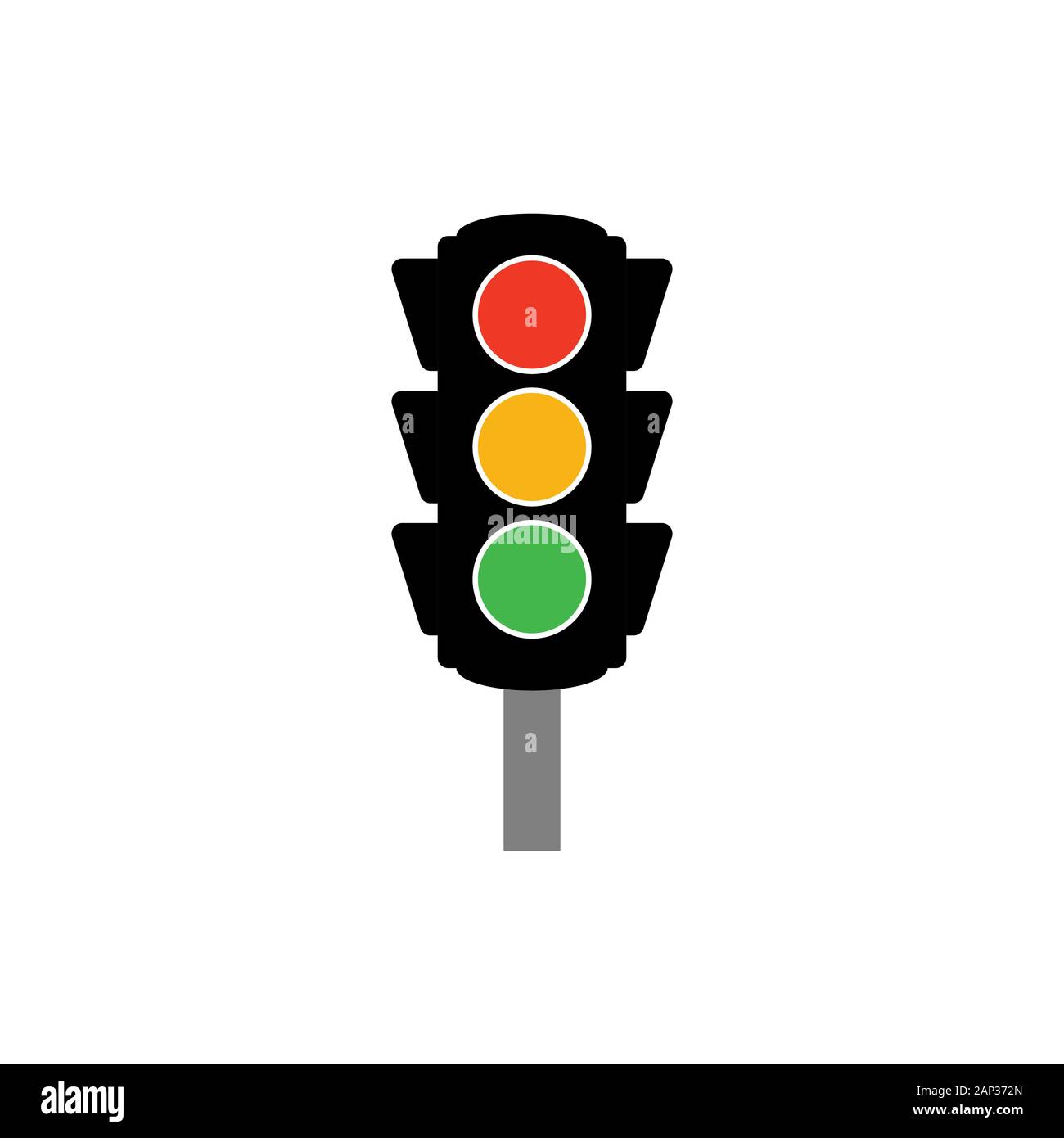 Traffic light icon simple design. Vector eps10 Stock Vector Image & Art ...