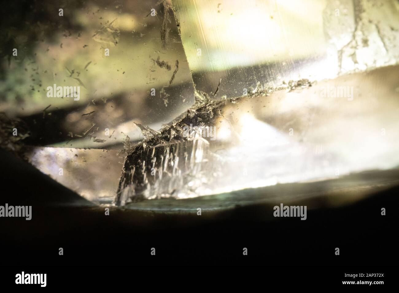 Amethyst Crystal close-up Stock Photo - Alamy