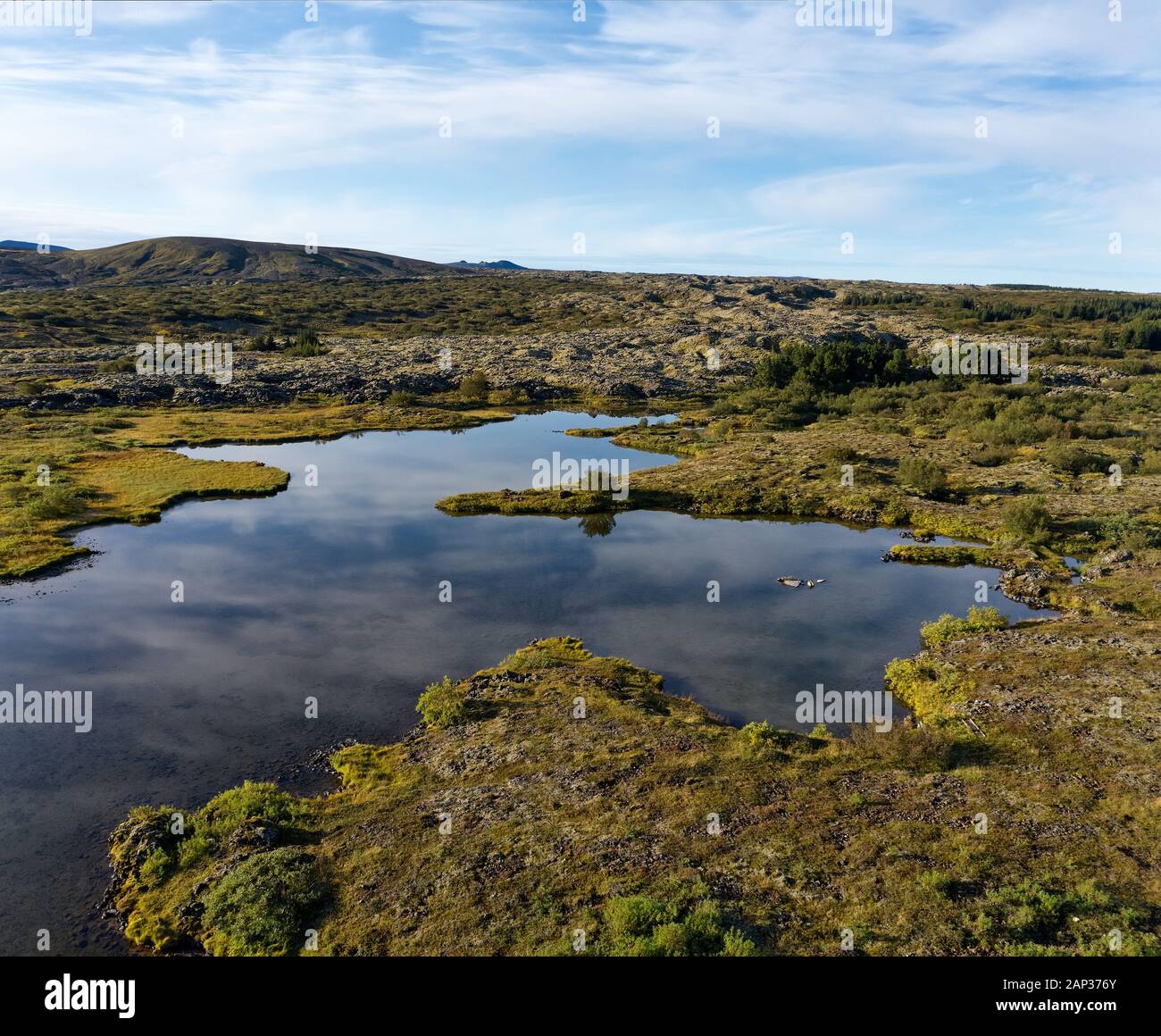 Highland landscape with winding river hi-res stock photography and ...
