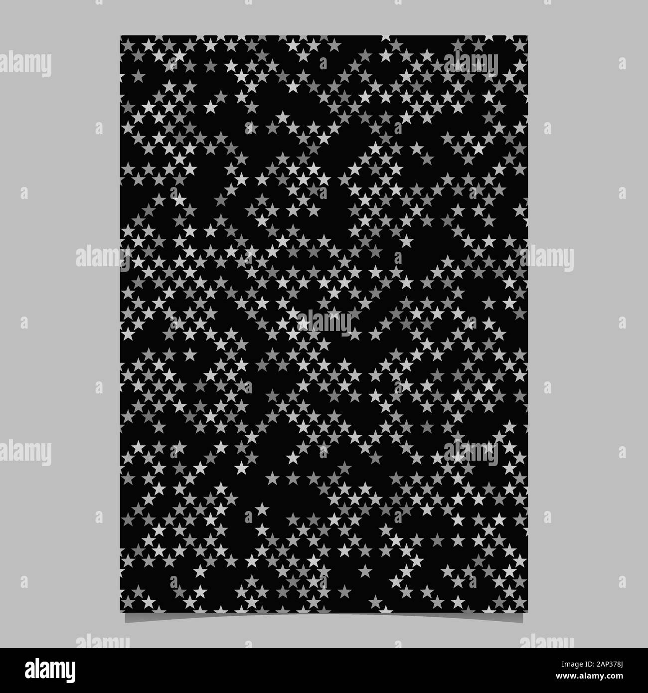 Abstract geometric star pattern background poster template - vector ...