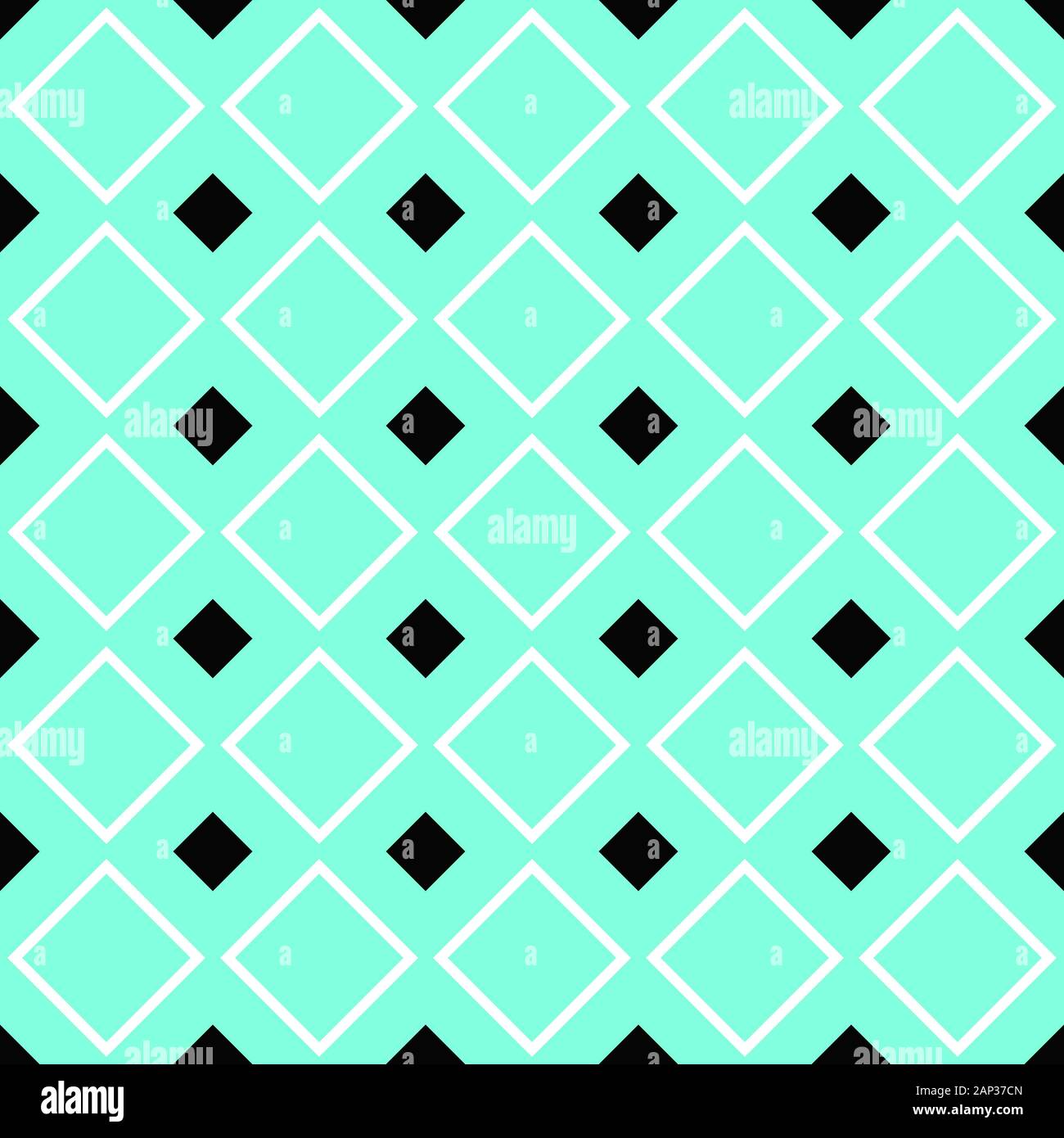 Abstract Geometrical Square Pattern Design Background Colored Vector