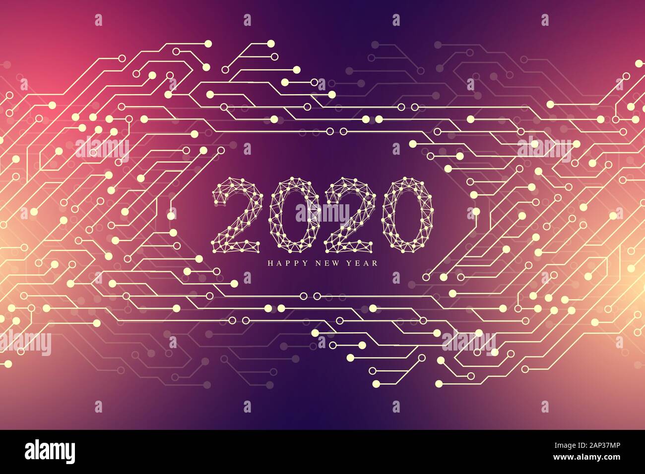 Computer motherboard vector background with circuit board electronic ...