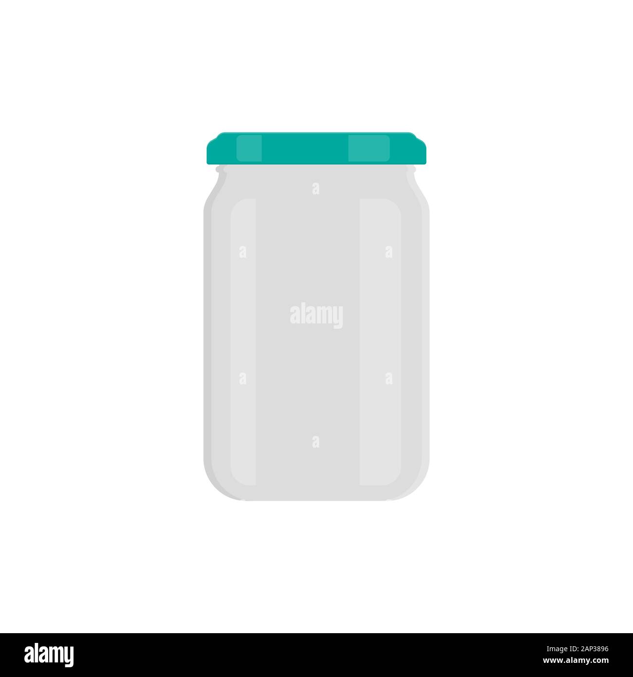 Simple empty white container Stock Vector Images - Alamy