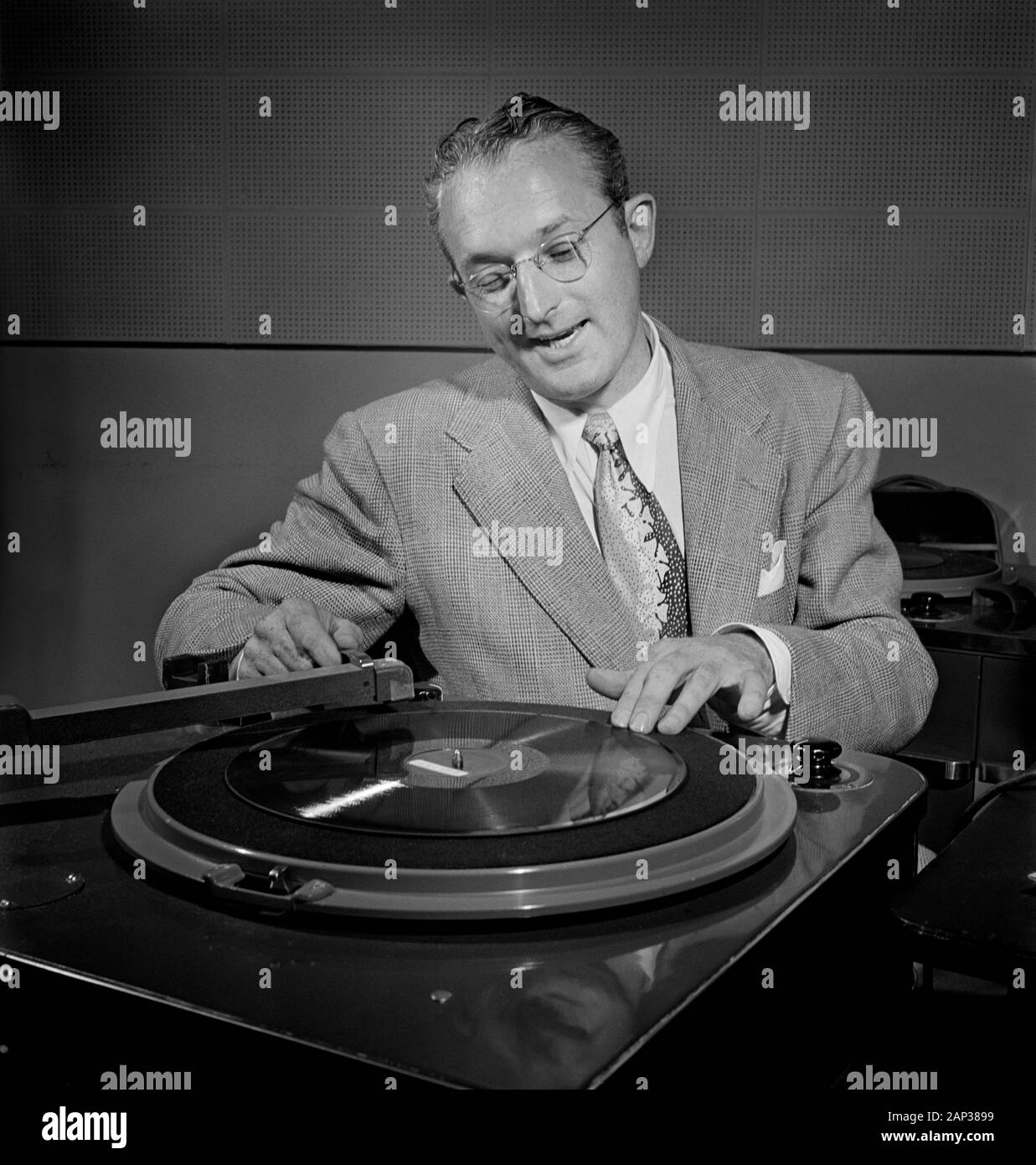 Tommy Dorsey, WMCA, New York City, New York, USA, photograph by William ...