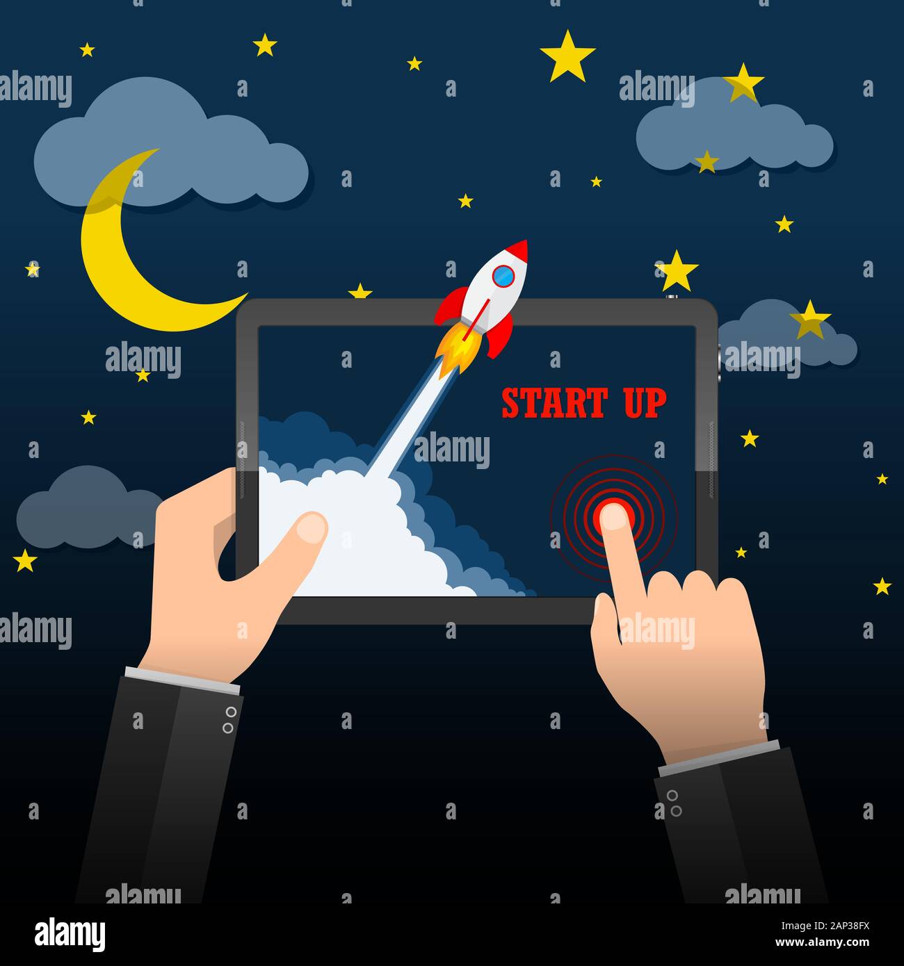 New project vector vectors Stock Vector Images - Alamy
