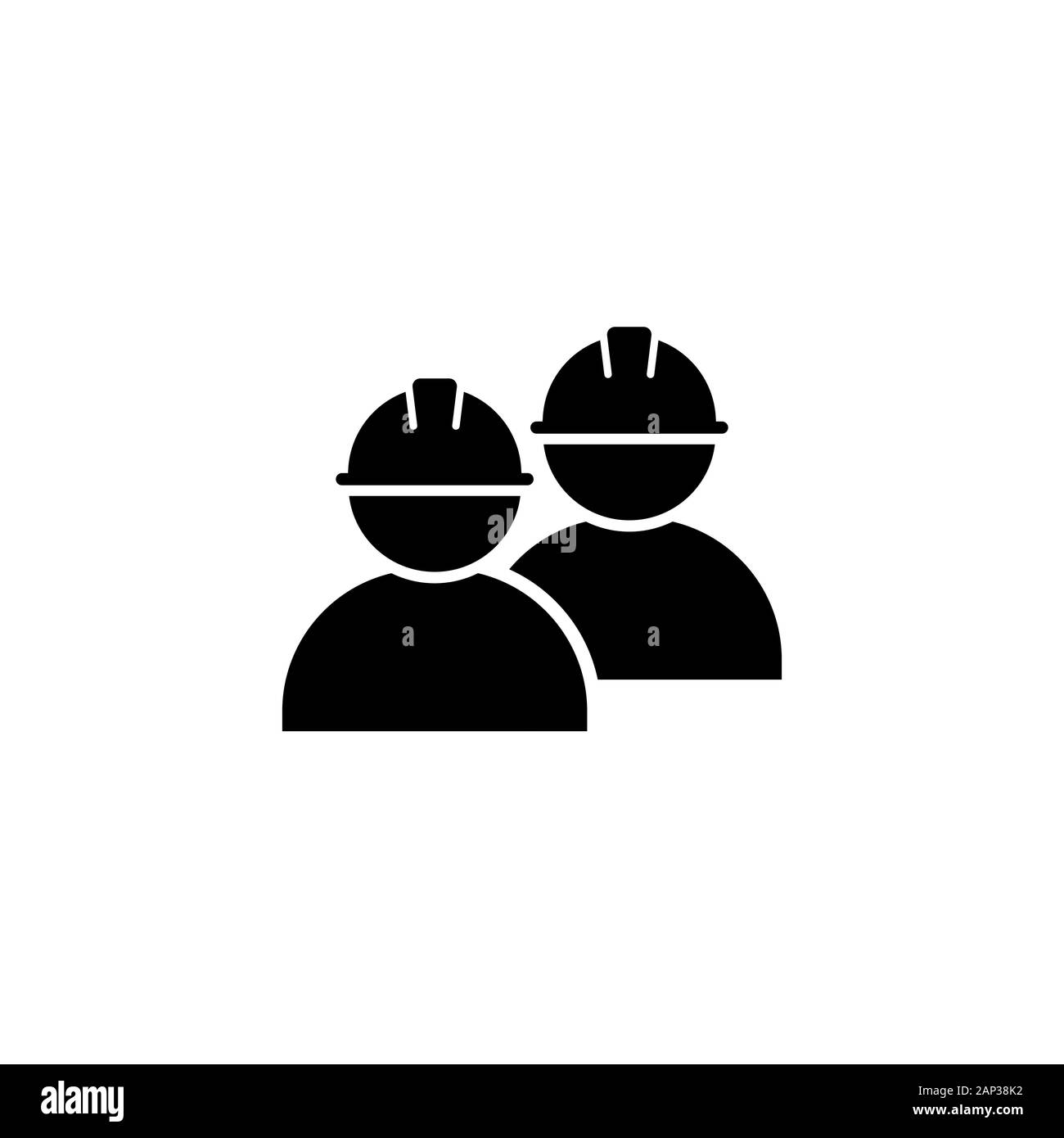 Workers icon symbol simple design. Vector eps10 Stock Vector Image ...