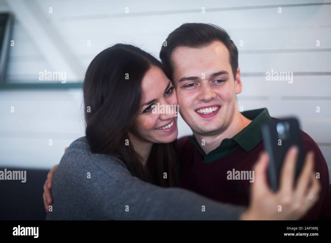 Young couple making love hi-res stock photography and images - Alamy
