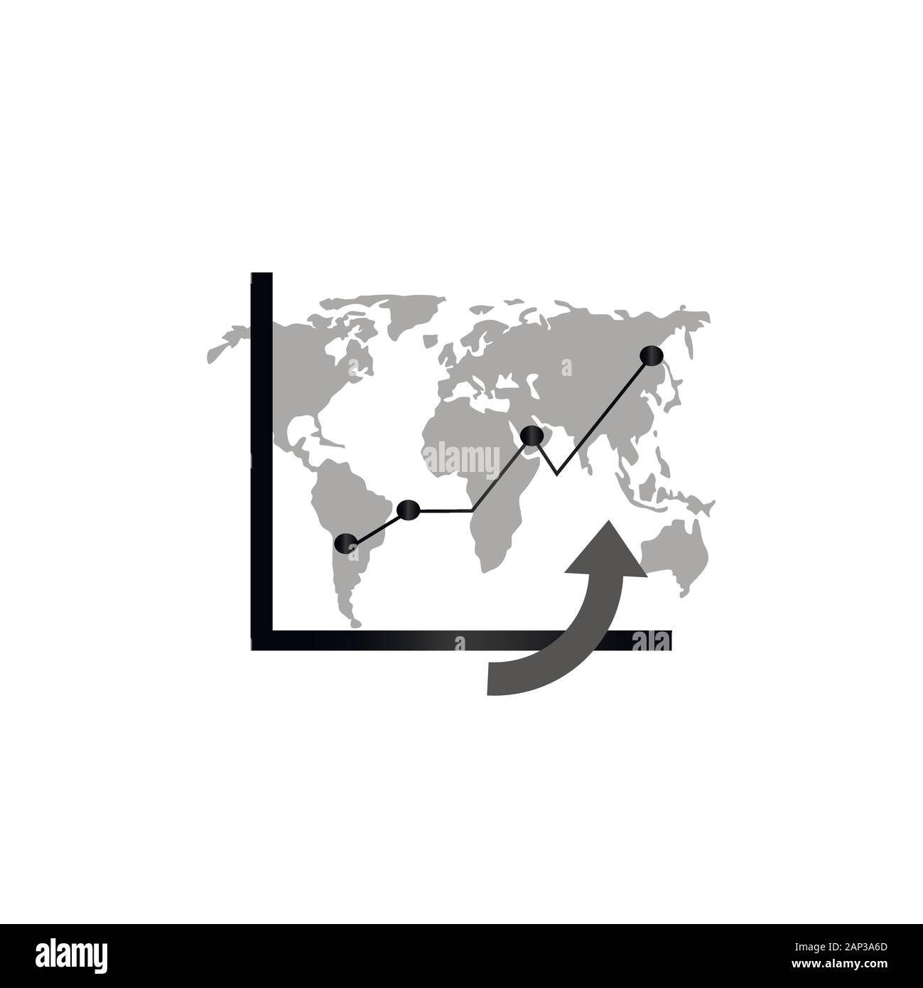 Vector infographics business analytics Black and White Stock Photos ...