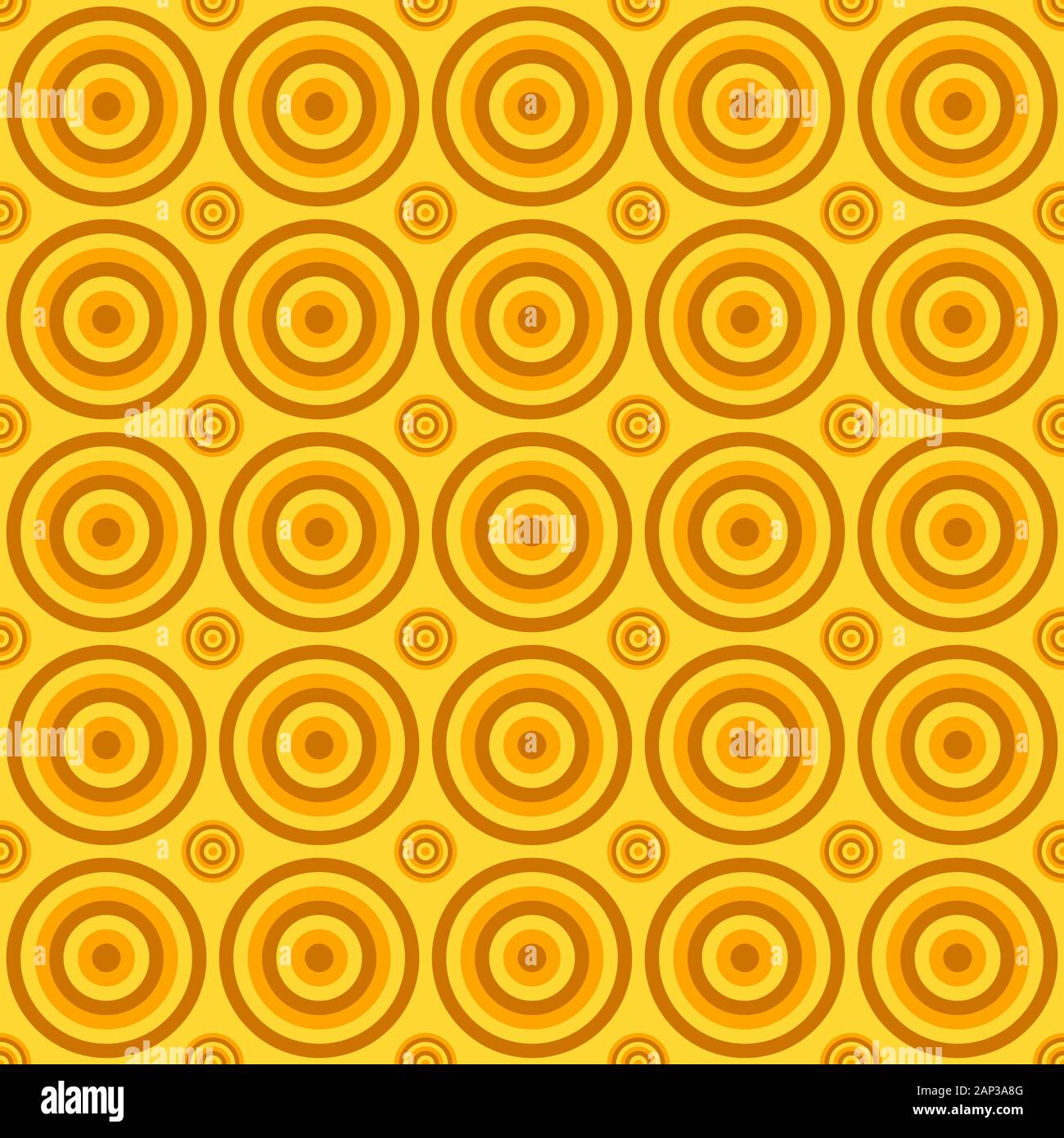 Abstract Repeating Pattern Vector Circle Background Illustration