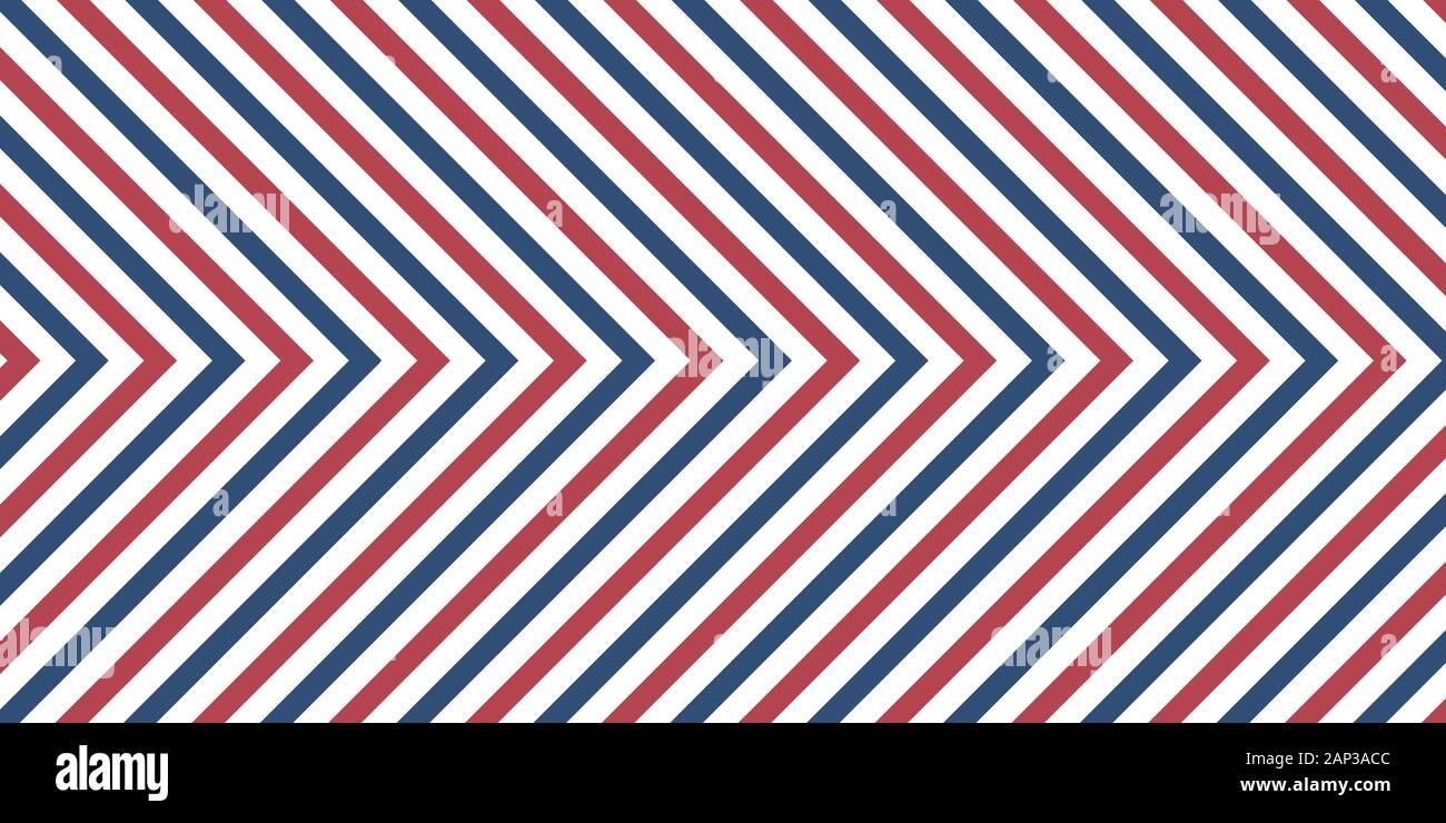 Diagonal Red Stripes