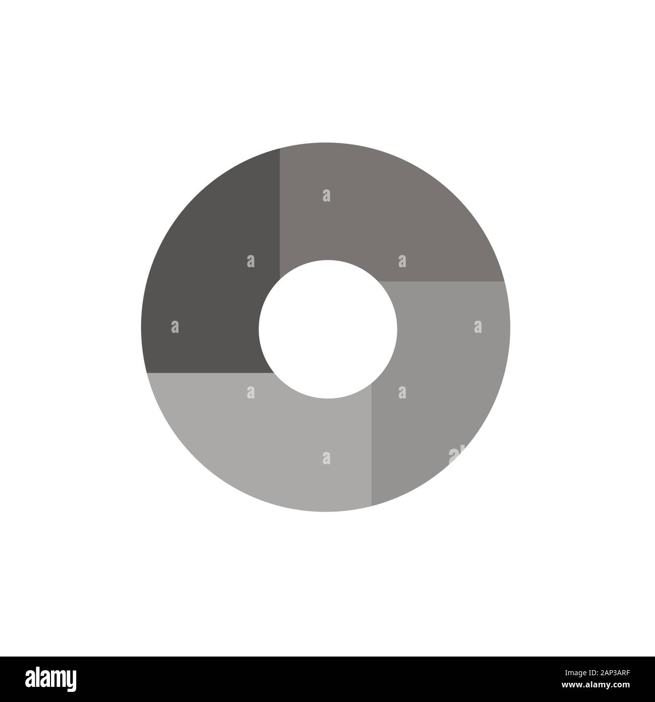 Pie business chart infographics. Analysis and statistics of information ...