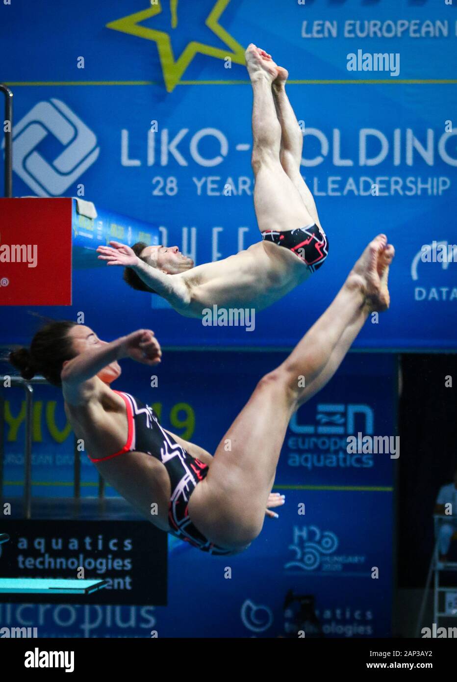 Female diver board hi-res stock photography and images - Alamy