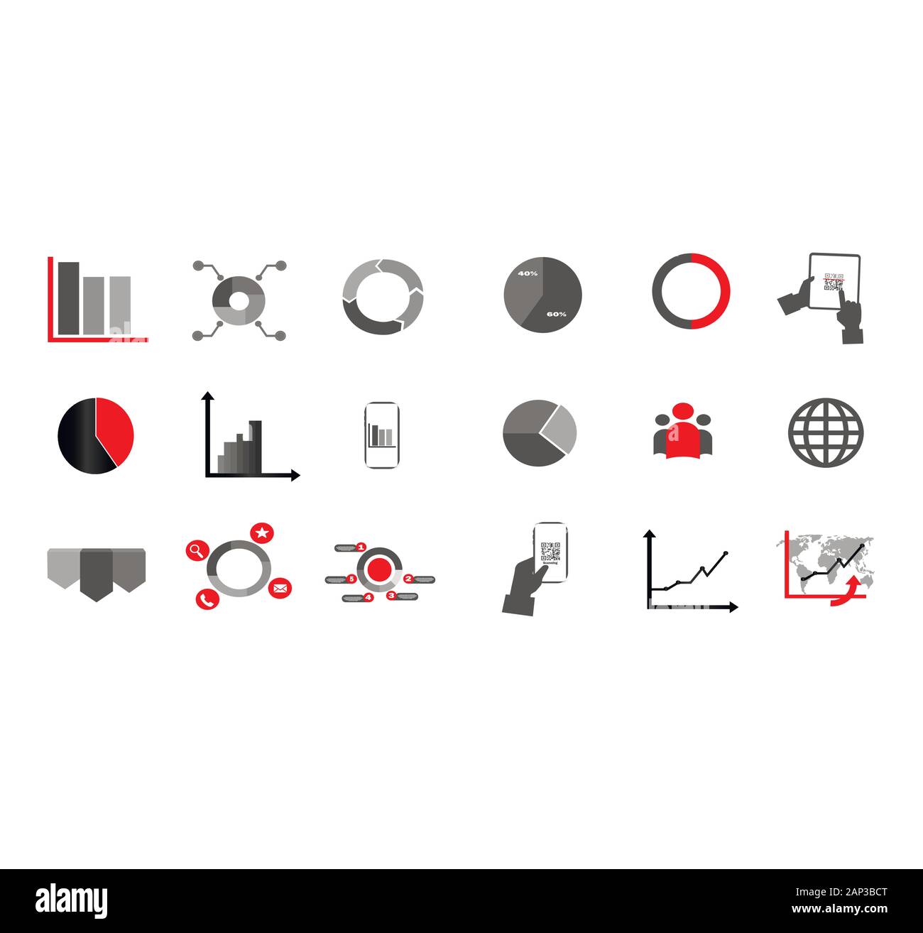 Infographics Set - Business Icons Stock Vector Image & Art - Alamy