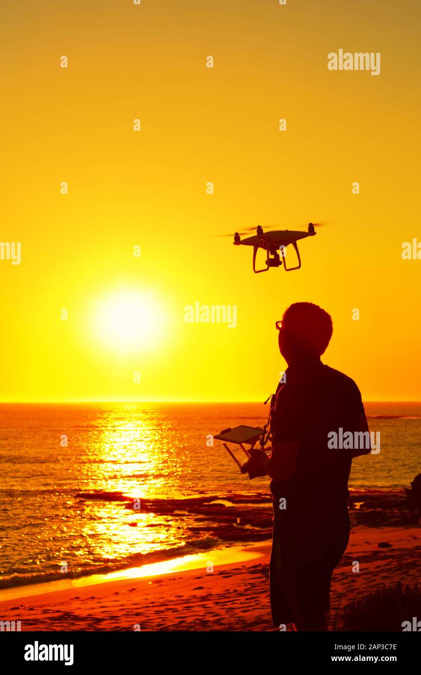 Filming sunset hi-res stock photography and images - Alamy