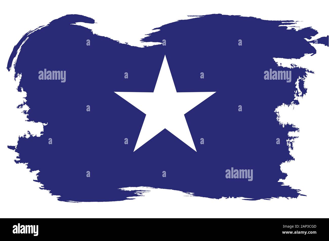A depiction of The Bonnie Blue Flag the unofficial banner of the ...