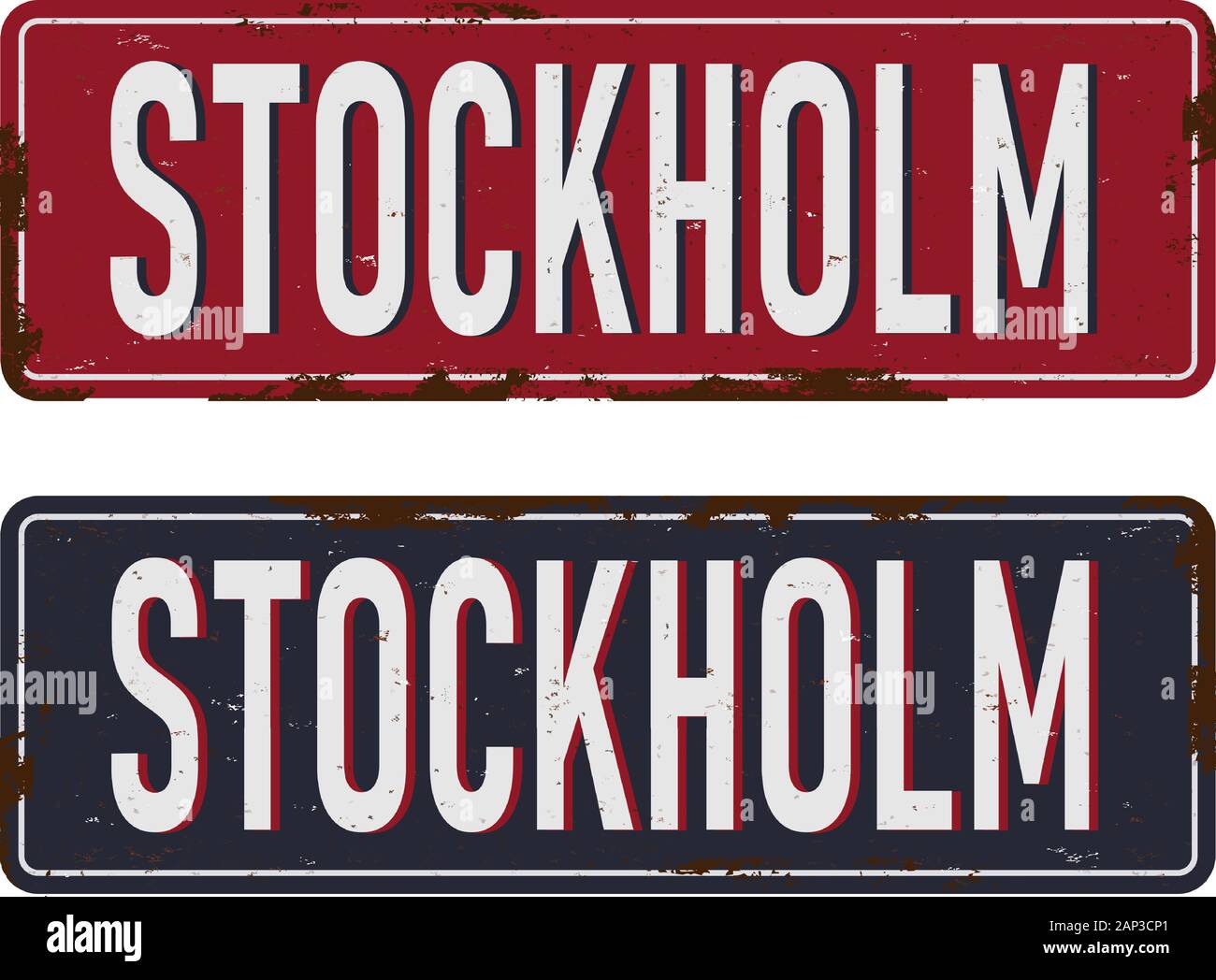 Visit scandinavia Stock Vector Images - Alamy