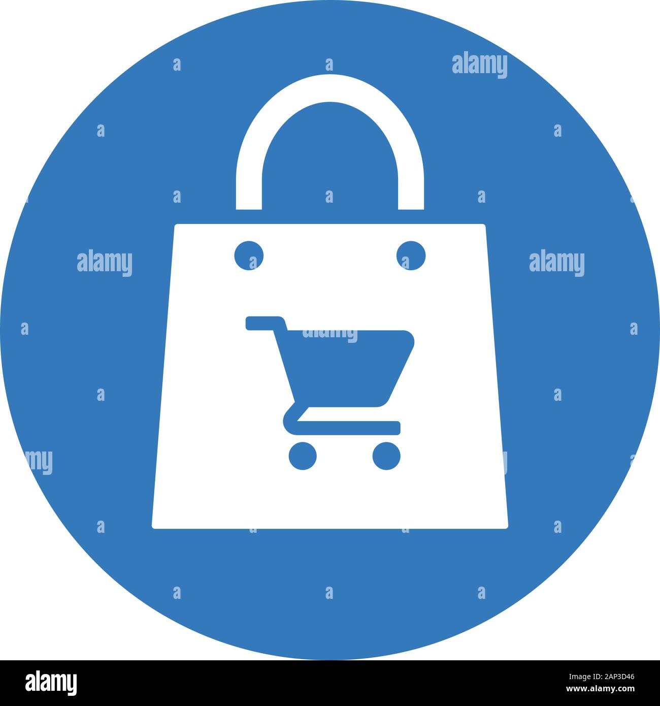Well organized and fully editable Shopping bag icon, new bag design for ...
