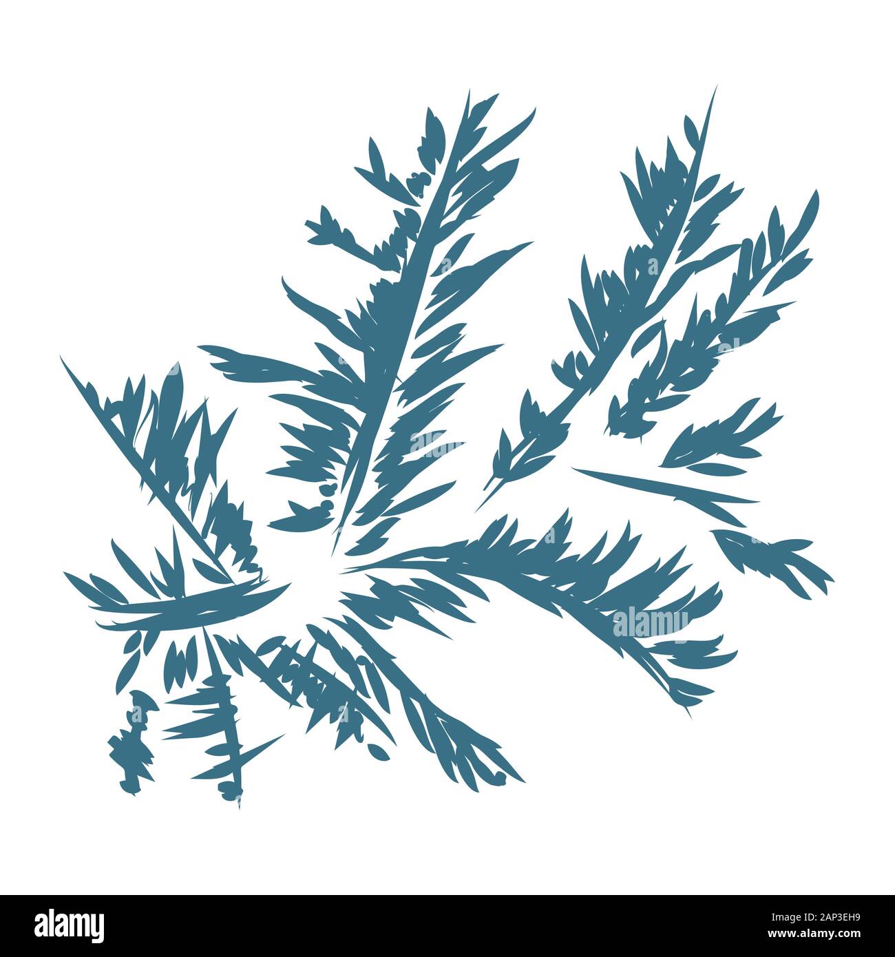 Frost pattern window Cut Out Stock Images & Pictures - Alamy