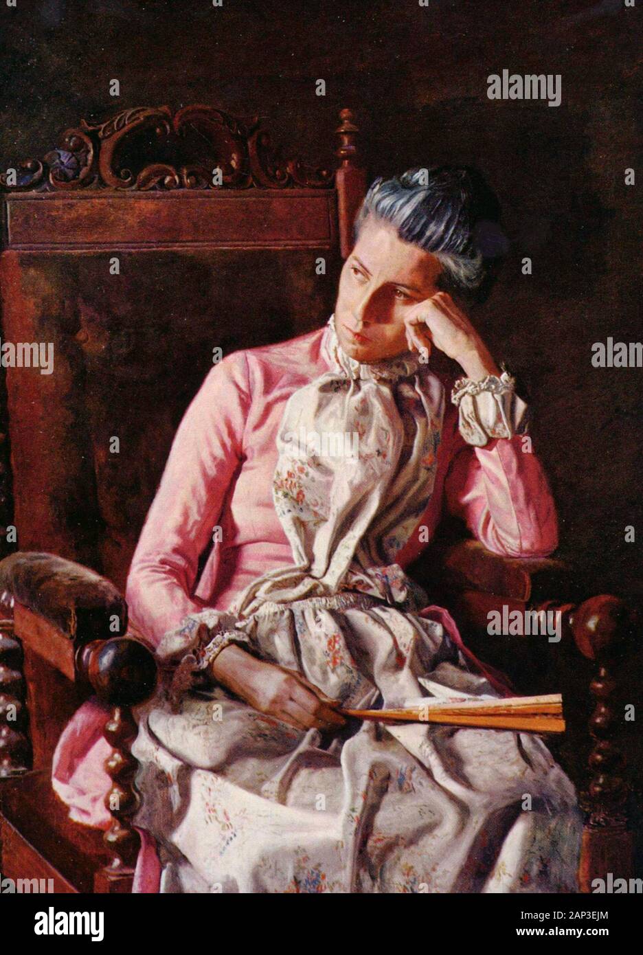 Frøken Amelia Van Buren Thomas Eakins Thomas Eakins Artwork