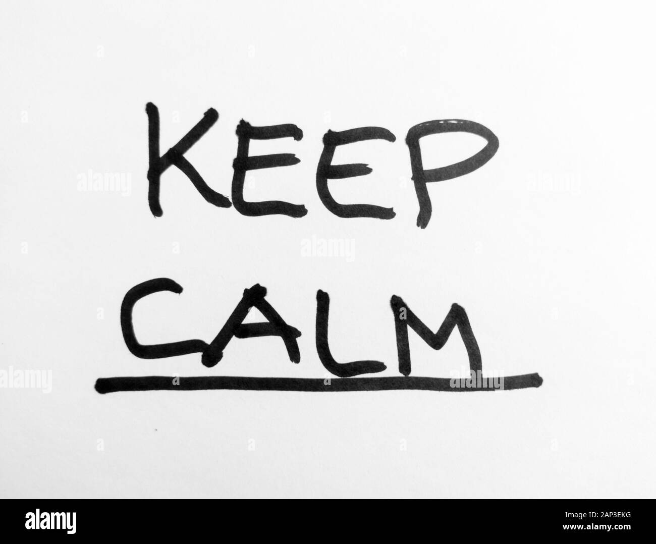 Keep Calm Background Black