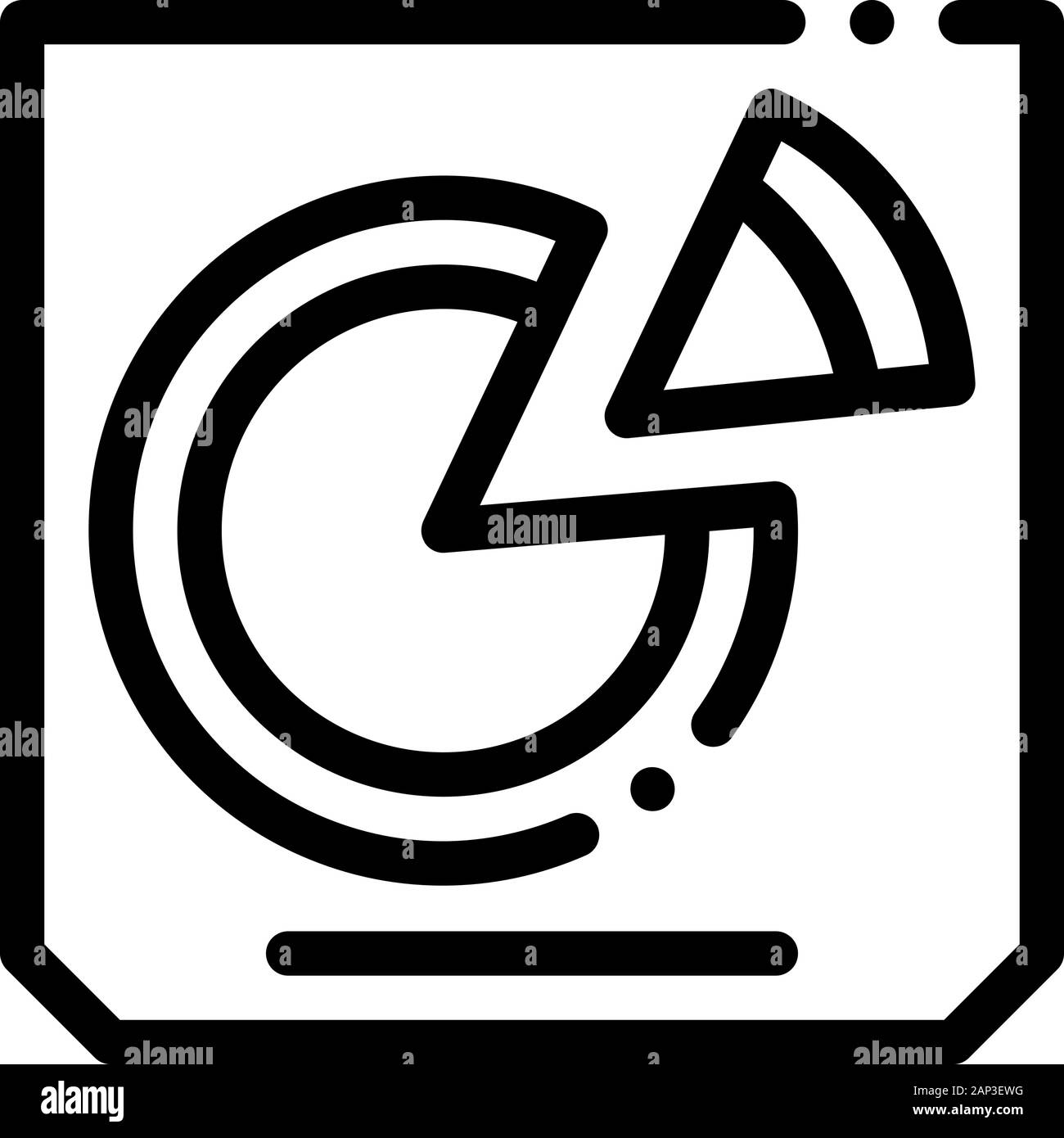 Pizza Box Icon Vector Outline Illustration Stock Vector Image & Art - Alamy