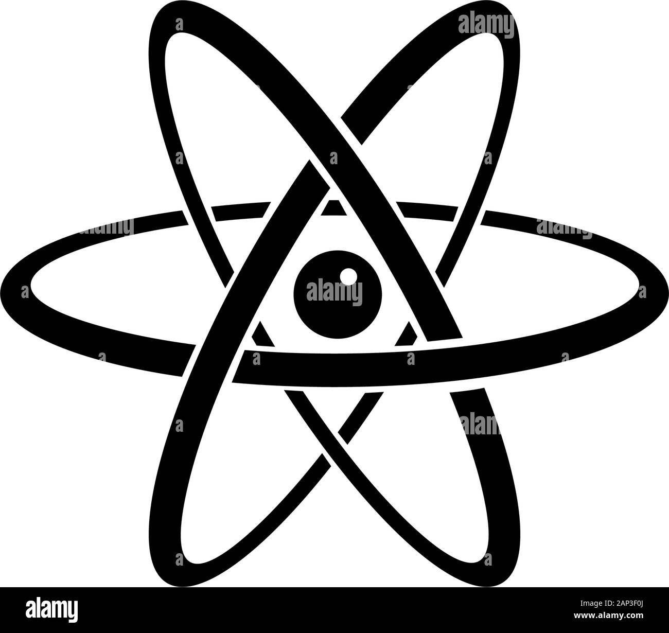 Molecule, Atom, Molecular Research. Flat Vector Icon illustration ...