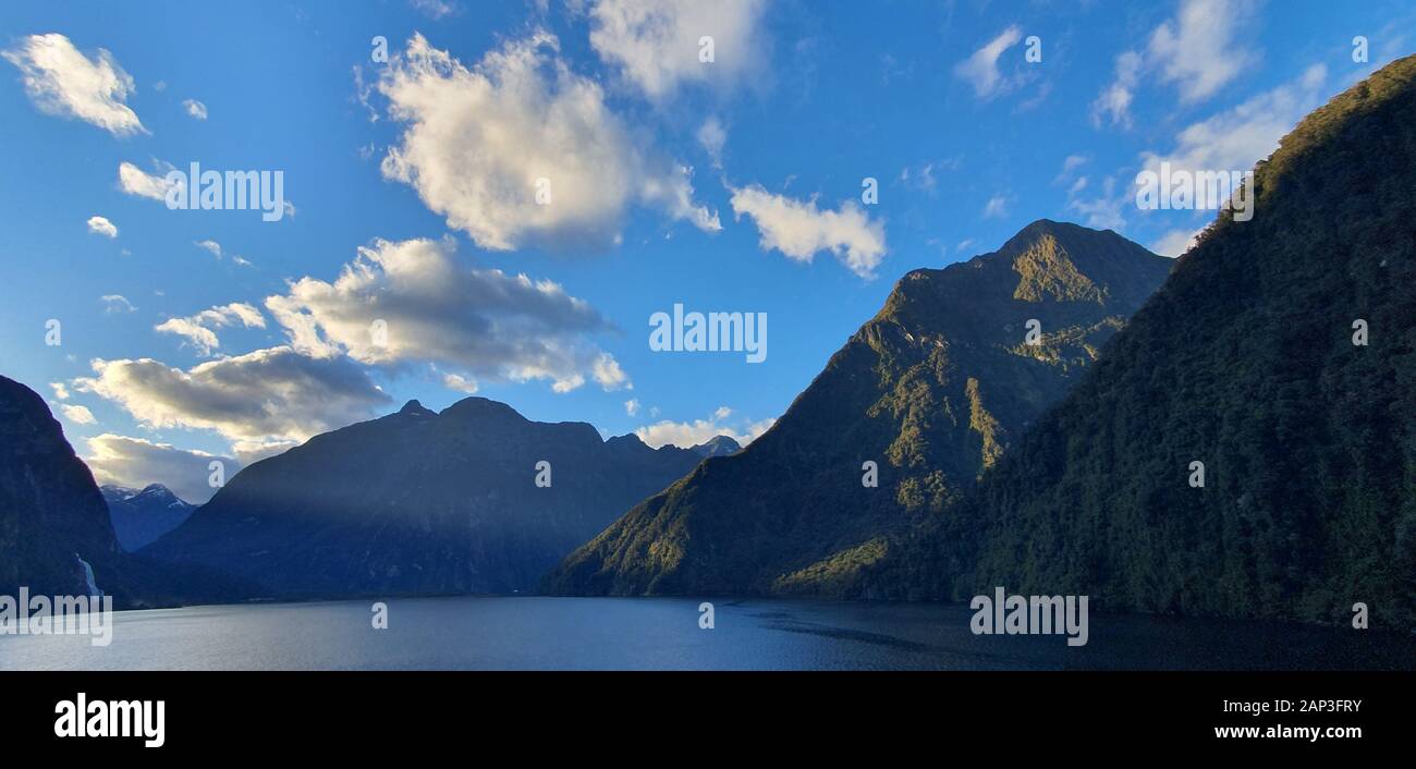 The Majestic Mountains and Dramatic Waterfalls of Milford Sound and ...