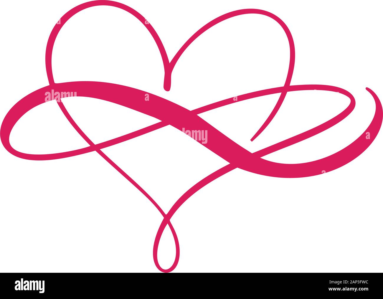 Infinity Sign With Heart Infinity Sign With Love