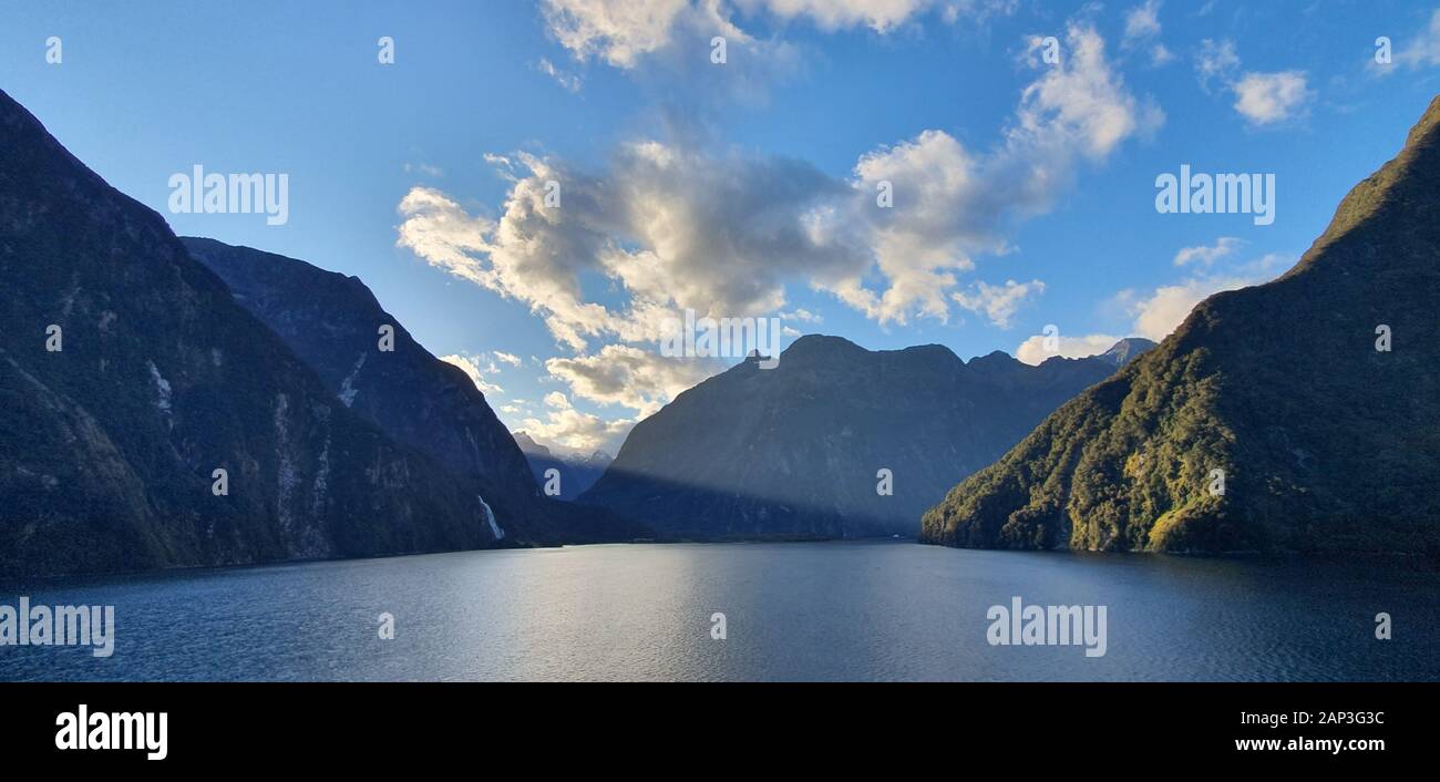 The Majestic Mountains and Dramatic Waterfalls of Milford Sound and ...