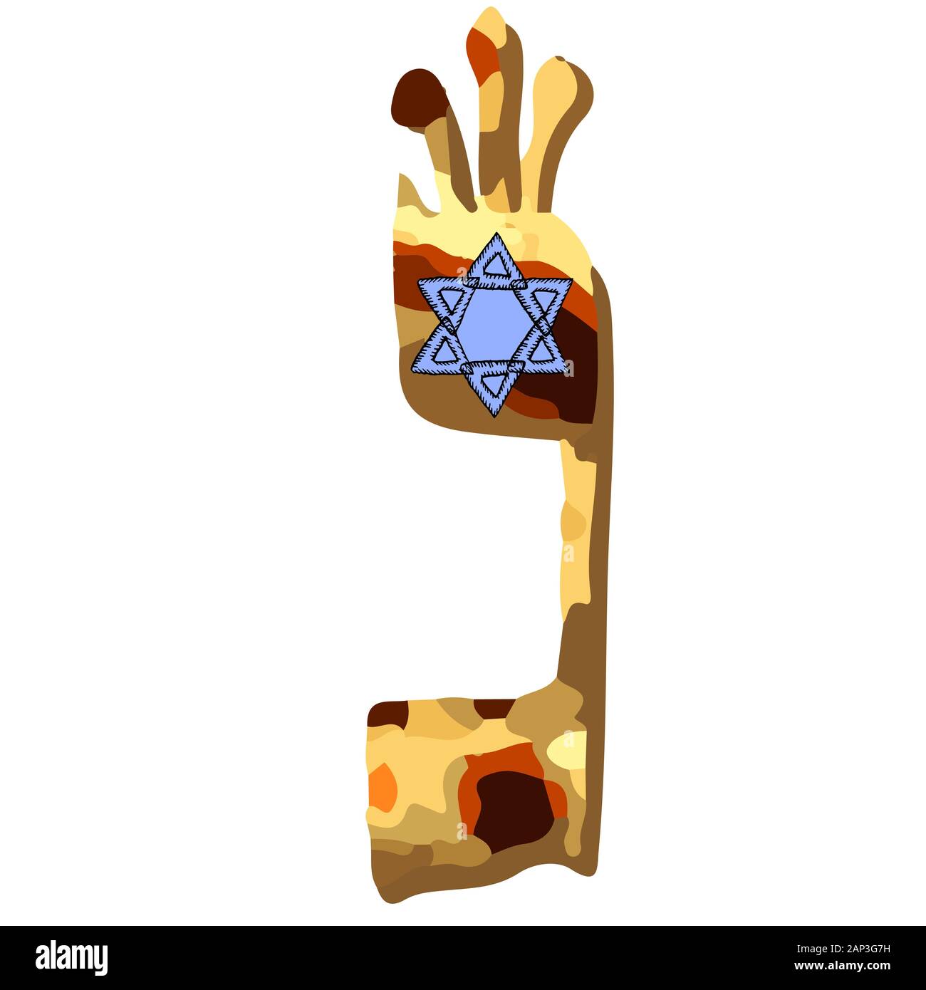 Alphabet Hebrew Passover matzah. Hebrew letter Pesach. Calligraphy font ...