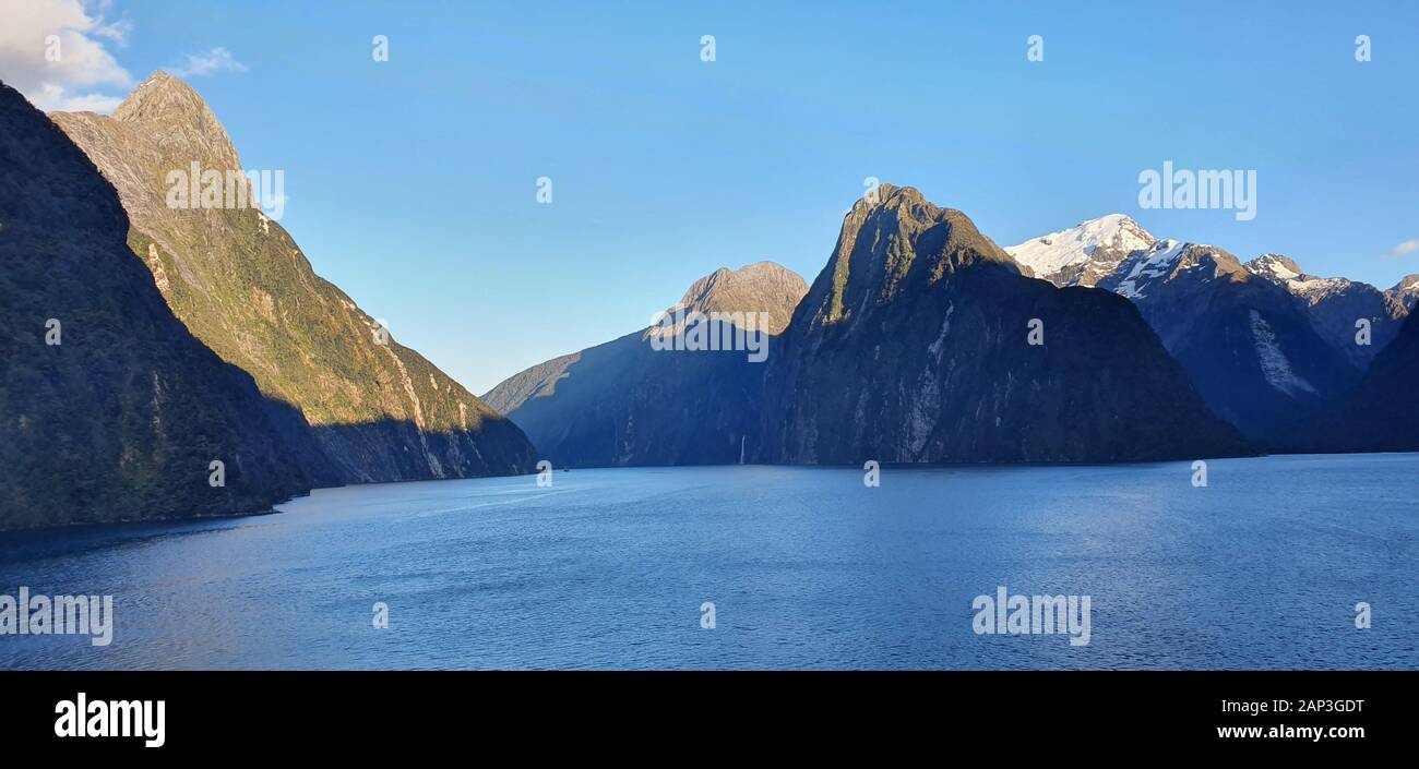 The Majestic Mountains and Dramatic Waterfalls of Milford Sound and ...
