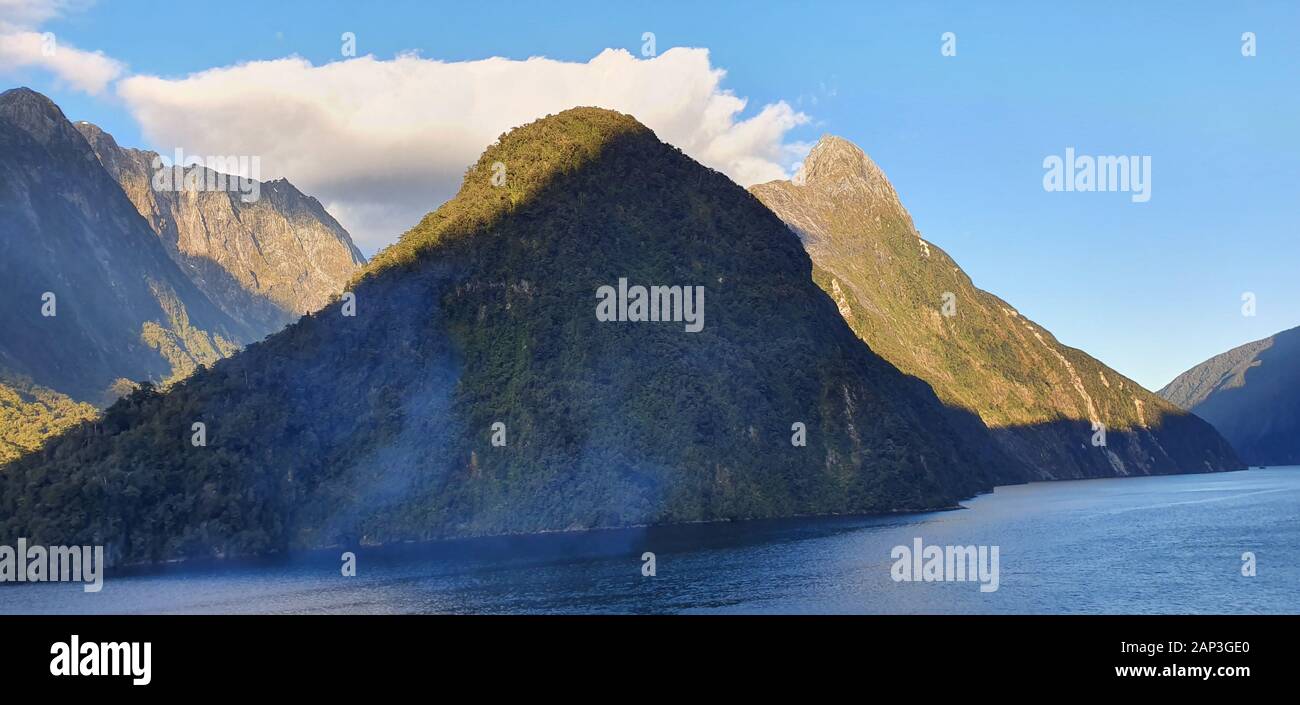 The Majestic Mountains and Dramatic Waterfalls of Milford Sound and ...