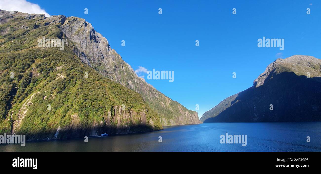 The Majestic Mountains and Dramatic Waterfalls of Milford Sound and ...
