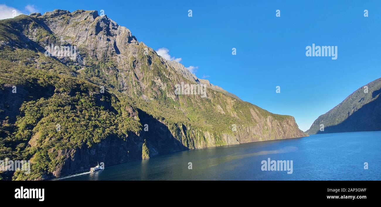 The Majestic Mountains and Dramatic Waterfalls of Milford Sound and ...