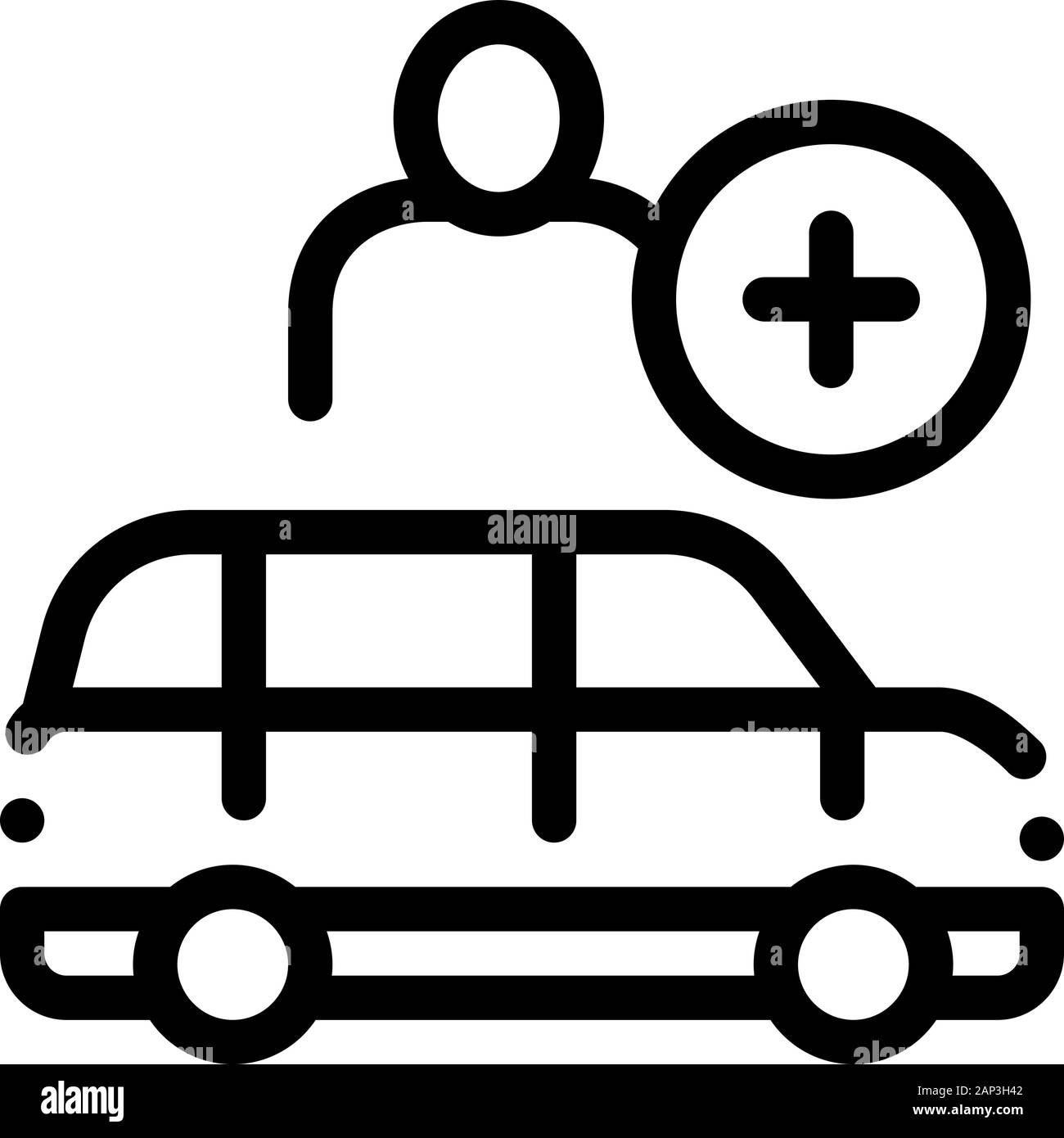 Buying auto icon outline Cut Out Stock Images & Pictures - Alamy