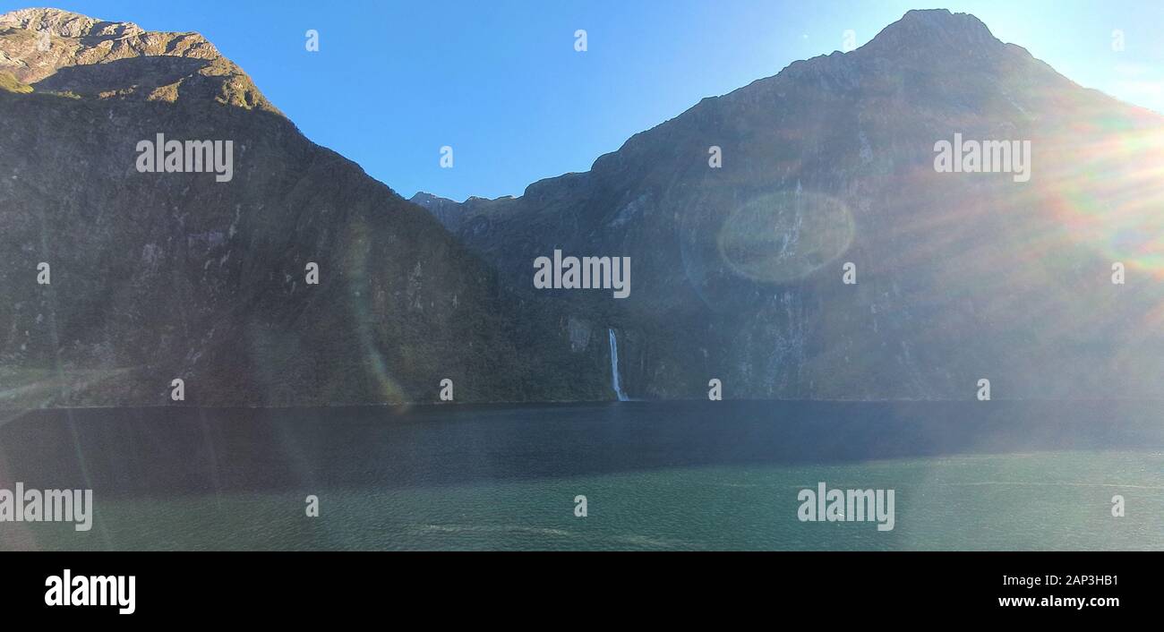 The Majestic Mountains and Dramatic Waterfalls of Milford Sound and ...