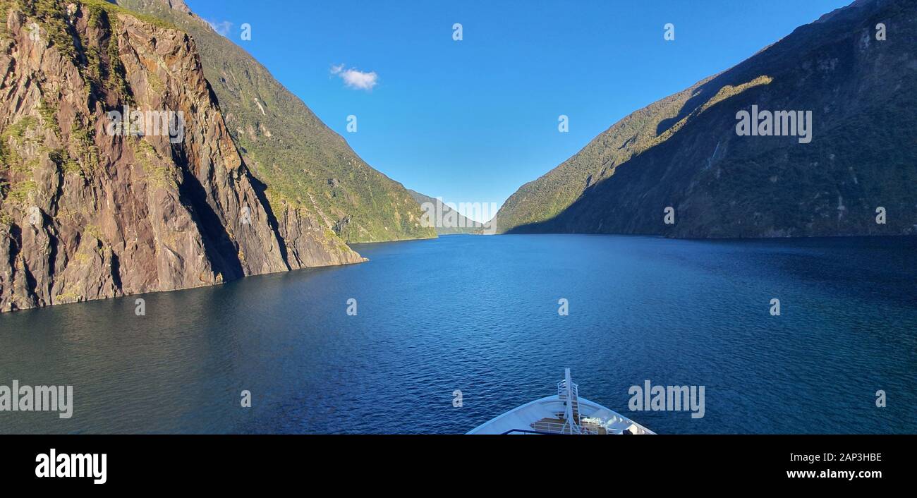 The Majestic Mountains and Dramatic Waterfalls of Milford Sound and ...